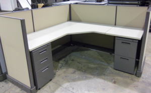 Herman Miller AO2 6×6, 47 high panels